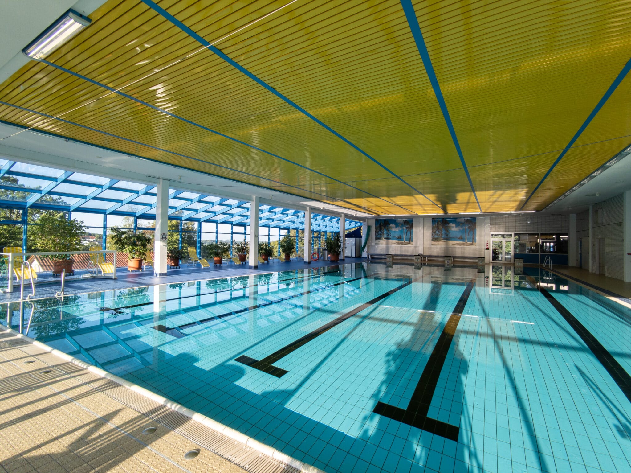 Höhere Kapazitäten im Hallenbad Friedrichsthal - Stadtbad Friedrichsthal